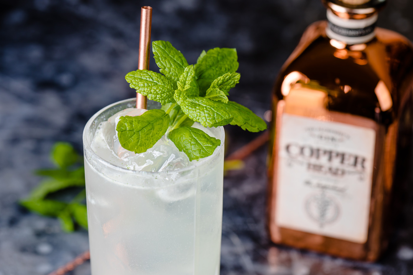 THE SOUTHSIDE FIZZ WITH COPPERHEAD GIN - Brander Cocktails